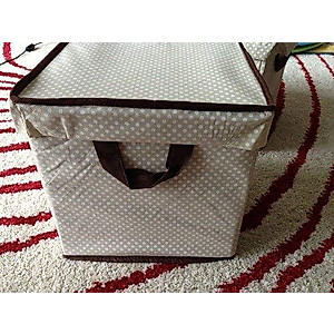 Delta Children Nursery Storage Set, Beige, 48 Piece