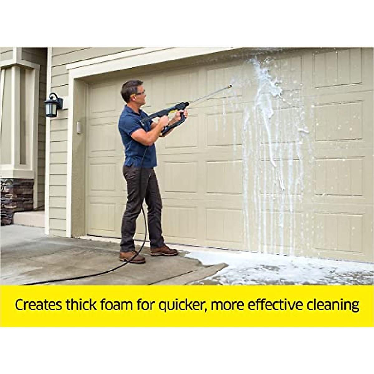 Karcher Pressure Washer Multi-Purpose Cleaning Soap Concentrate – For All Outdoor Surfaces – 1 Gallon