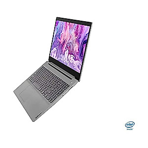 Lenovo 2022 IdeaPad 3 15.6" HD Touchscreen Laptop Computer, 10th Gen Intel Core i5-1035G1, 12GB RAM, 256GB SSD, Intel UHD Graphics, HD Webcam, Bluetooth, Windows 10, Grey, 32GB SnowBell USB Card