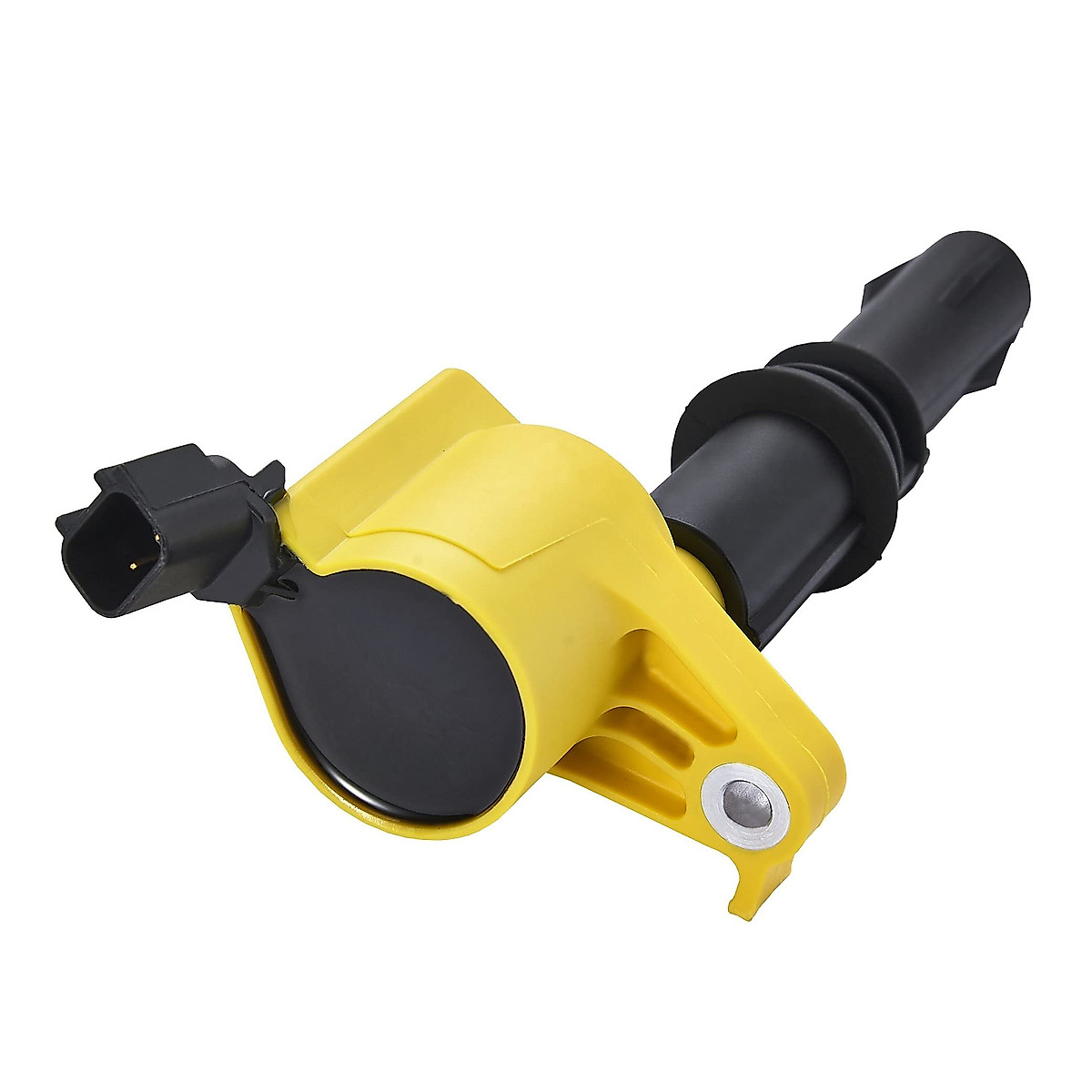 ENA 8 Yellow Ignition Coil Pack and Platinum Spark Plug Set Compatible with Lincoln Ford Expedition F150 F250 F350 F450 F550 Super Duty Mark Navigator 5.4L 6.8L Replacement for FD508 SP515 SP546 DG511