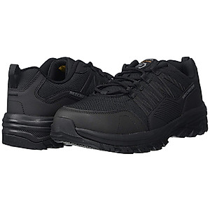 Skechers Men's Fannter Hiking Shoe, Black,12 M US