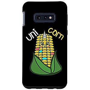 Galaxy S10e Cool Uni Corn | Funny Maize Magical Horned Horse Joke Gift Case