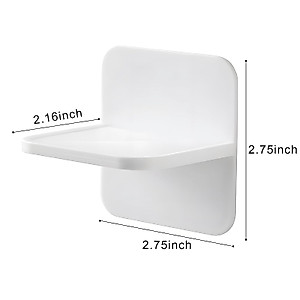 4 Packs Adhesive Furniture Anchors No Drill, Anti Tip Furniture Wall Anchors for Baby Proofing, Secure Bookshelf Dresser Shelf Cabinet to Wall for Child Safety - Removable,No Screw