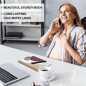 Easy to Use Accounting Ledger Book for Small Business - The Perfect Check Register Notebook to Track Your Expenses - Simplified Personal Finance Checkbook, Income and Expense Log Book