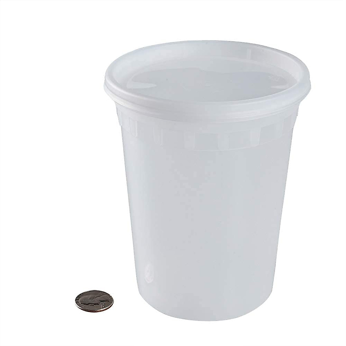 Plastic Food Storage Containers 2oz-100sets+32oz-24sets