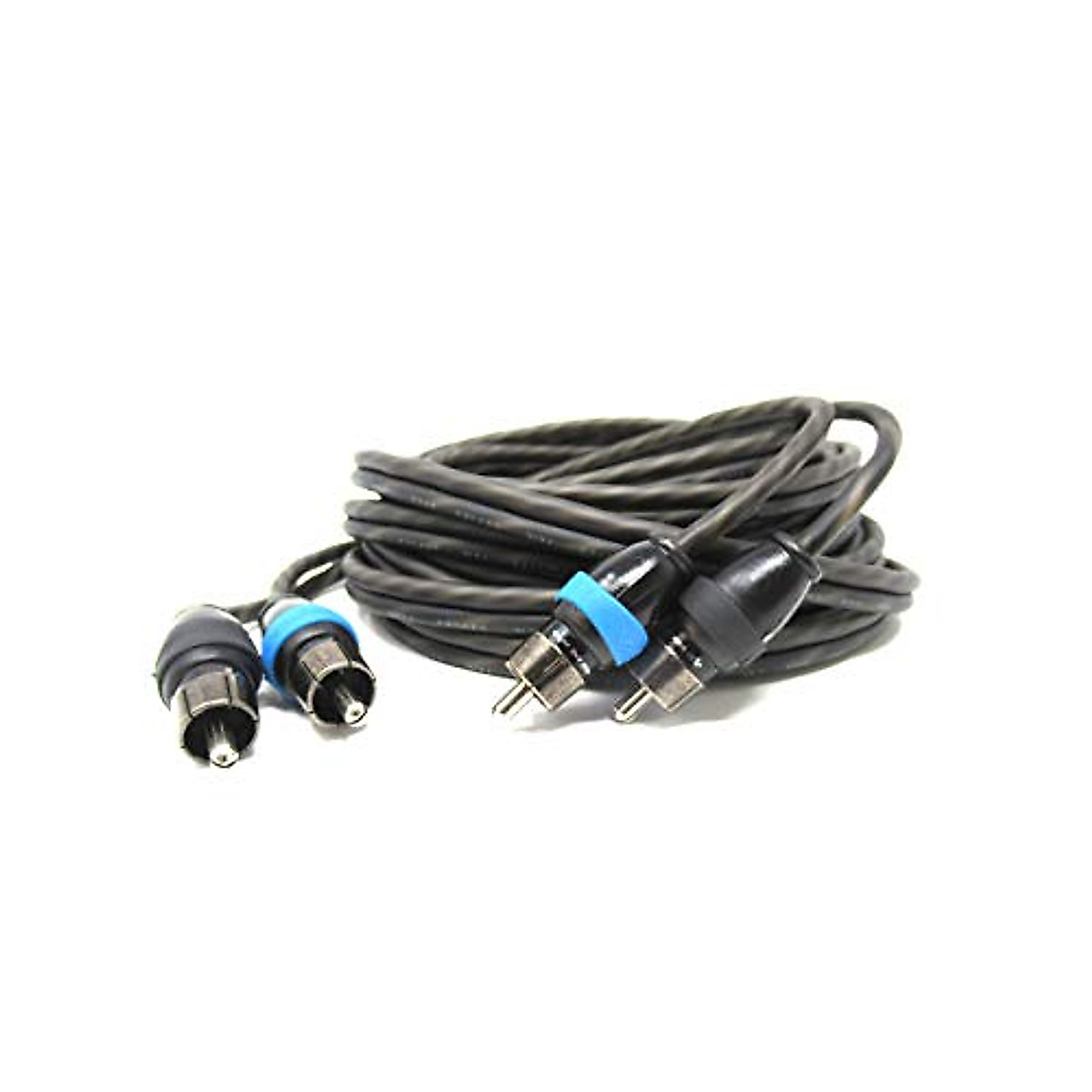 Sky High Car Audio 2 Channel Twisted 3 ft RCA Cables Coated 3' OFC