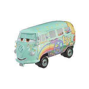 Disney Cars Toys Die-cast Fillmore WithNew Expression Vehicle