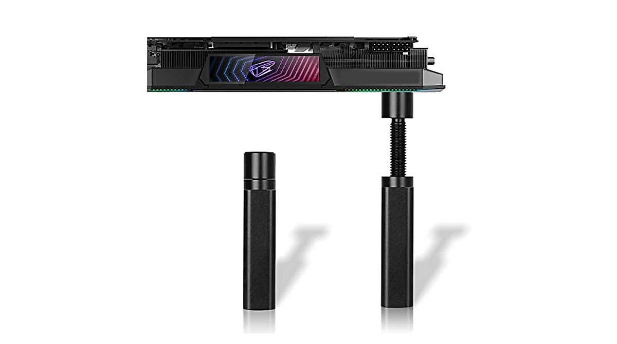 Adjustable GPU Support Bracket for Graphics Cards