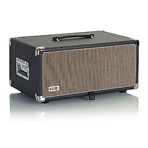 Gator Cases Retro Series Vintage Amp Rack Case; 4U Black (GR-RETRORACK-4BK)