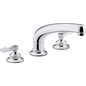 KOHLER 1.5 gpm Kitchen Sink Faucet with 8-3/16" Swing spout, aerated Flow and Lever Handles