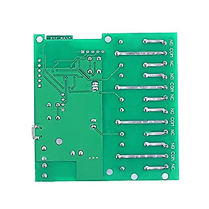 4 Channel Relay WiFi Module DC 12V 24V Switch Interlock Inching Self-Locking APP Remote Controller for Garage Door Smart Home Devices