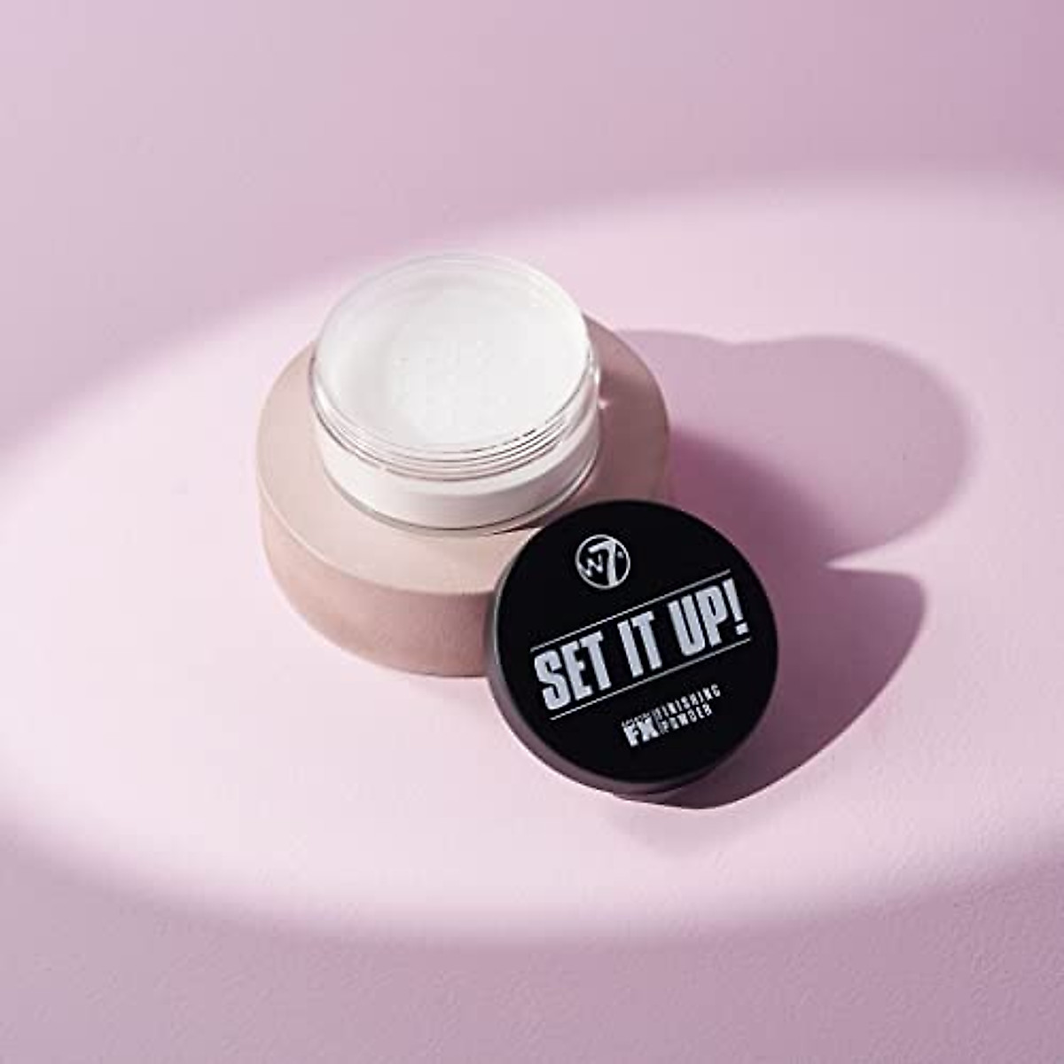 W7 Set It Up Loose Setting Powder - Weightless Translucent Blurring Powder For All Skin Tones