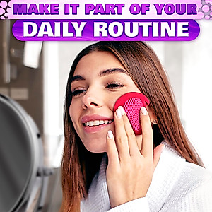 Makeup Remover Cloth Exfoliating Face Scrub - 3Pcs Microfiber Cloth Facial Blackhead Remover Reusable Eye Makeup Remover Pads Face Cleansing Wipes for Women, Men - Exfoliating Washcloth Acne Wipes