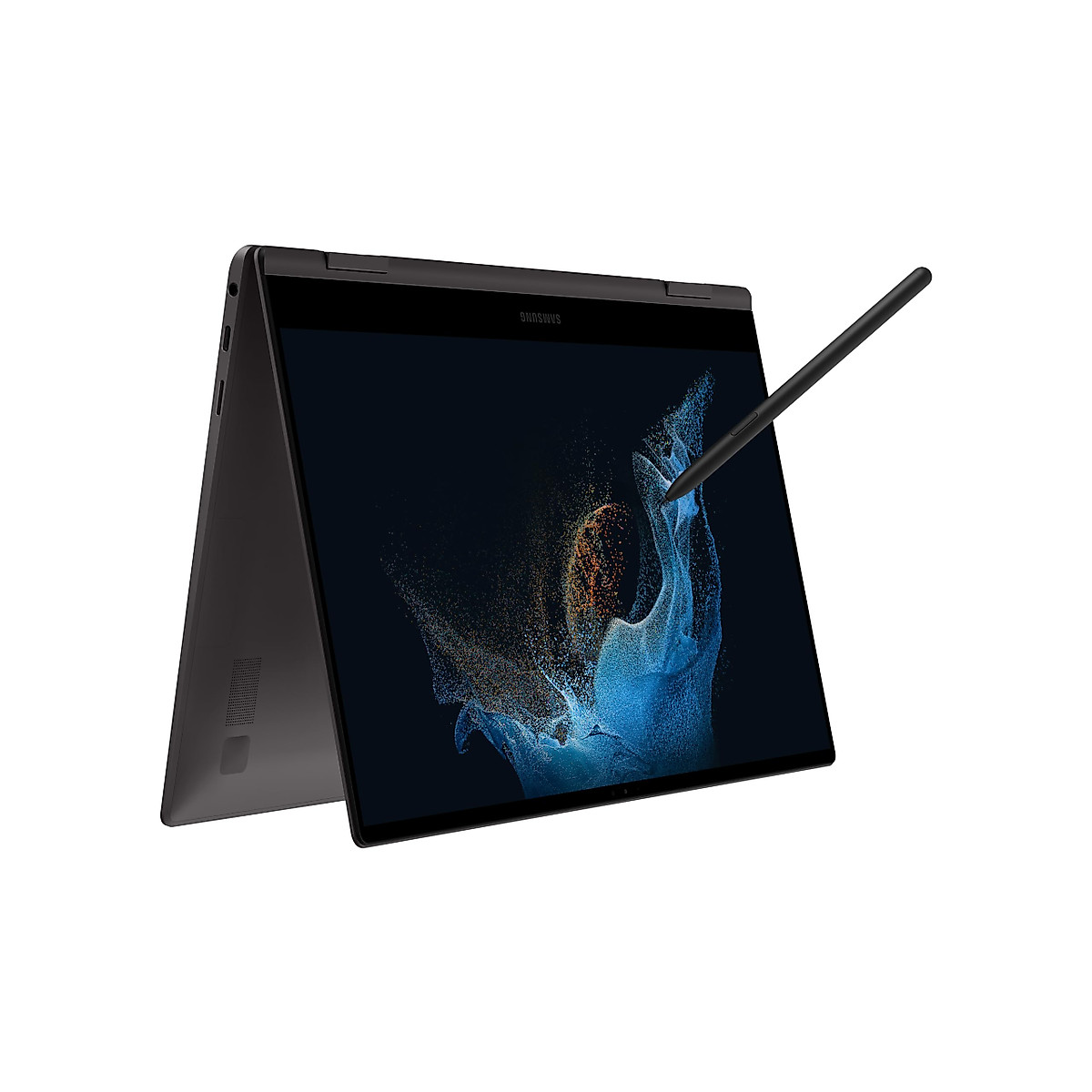 SAMSUNG Galaxy Book2 Pro 360 5G Connectivity 2-in-1 Laptop Computer/Windows 11/13.3” FHD AMOLED Touchscreen / 16GB / 256GB / Snapdragon 8cx Gen 3 Processor/S-Pen, 2023 Model, NP935QNA-KA2TT, Graphite