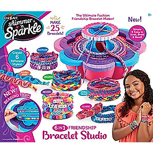Cra-Z-Art Shimmer & Sparkle Ultimate Friendship Bracelet Maker Small
