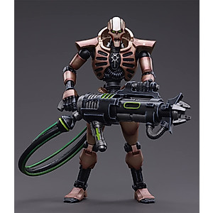 HiPlay JoyToy Warhammer 40K Necrons Szarekhan Dynasty lmmortal with Tesla Carbine 2 Packs Set 1:18 Scale Collectible Action Figure