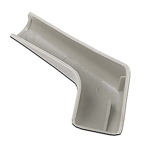 G-PLUS RV Rain Gutter Spout Long Version Left and Right Grey Gutter Spout 3 1/2" Long 4pcs