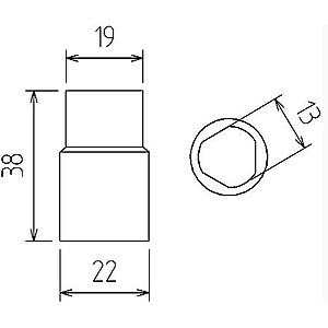 Compatible for 3PC 1/2 Triangular Multi-Toothed Socket and Tool Nuts for Bosch Fuse Board Injection Pump Diesel