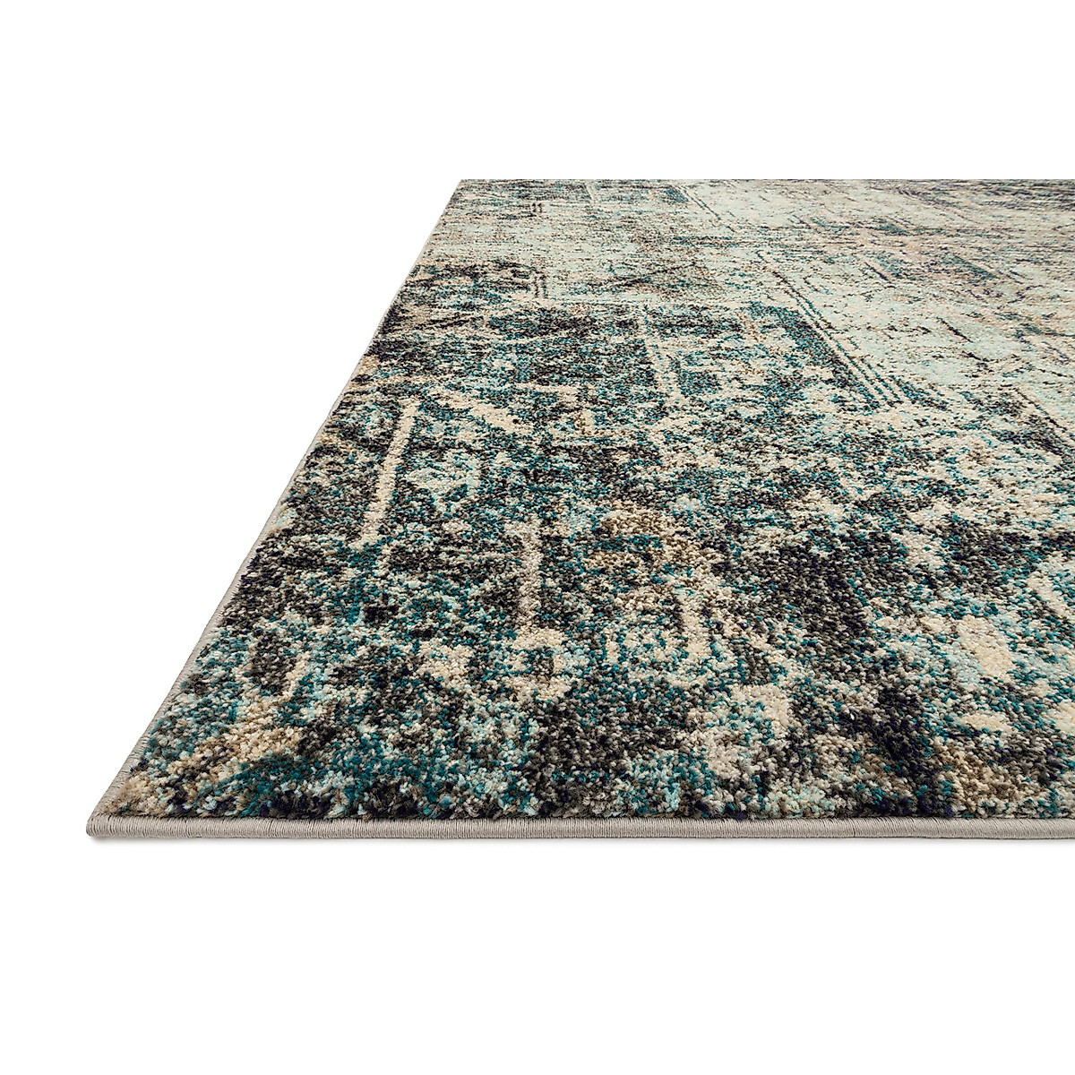 Loloi II Nadia NN-07 Smoke Transitional Accent Rug 3'-0" x 5'-0"