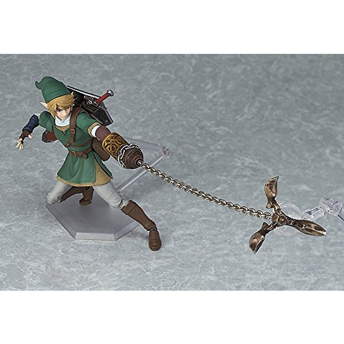 Good Smile The Legend of Zelda Twilight Princess Link (Deluxe Version) Figma Action Figure, 180 months to 1188 months