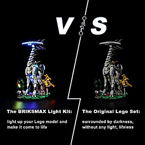 BRIKSMAX Led Lighting Kit for LEGO-76989 Horizon Forbidden West:Tallneck - Compatible with Lego Horizon Forbidden West Building Blocks Model- Not Include The Lego Set