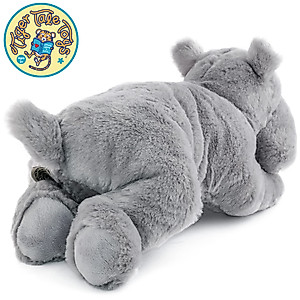VIAHART Huck The Hippo - 12 Inch Stuffed Animal Plush - by TigerHart Toys