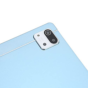 RTLR 10in Tablet, 4GB RAM 64GB ROM Kids Tablet Blue 5GWIFI for Android System 5000mAh Large Battery 3G Network for Entertainment (US Plug)