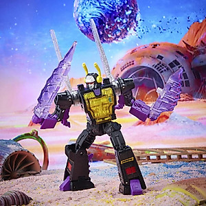 Transformers Toys Generations Legacy Deluxe Kickback Action Figure - Kids Ages 8 and Up, 5.5-inch