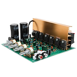 HUIOP Mini Audio Amplifier Board,DX-2.1-3 Large Power Audio Amplifier Board Channel High Power Subwoofer Dual Home Theater AC18V-24V DIY Supplies