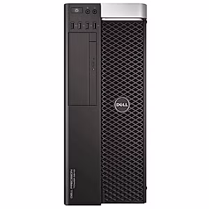 Dell Precision T5810 Mid-Tower Workstation - Intel Xeon E5-2697 v3 2.6GHz 14 Core Processor, 64GB DDR4 Memory, 512GB NVMe SSD, 4TB HDD, Nvidia Quadro K2200 Graphics Card, Windows 10 Pro. (Renewed)