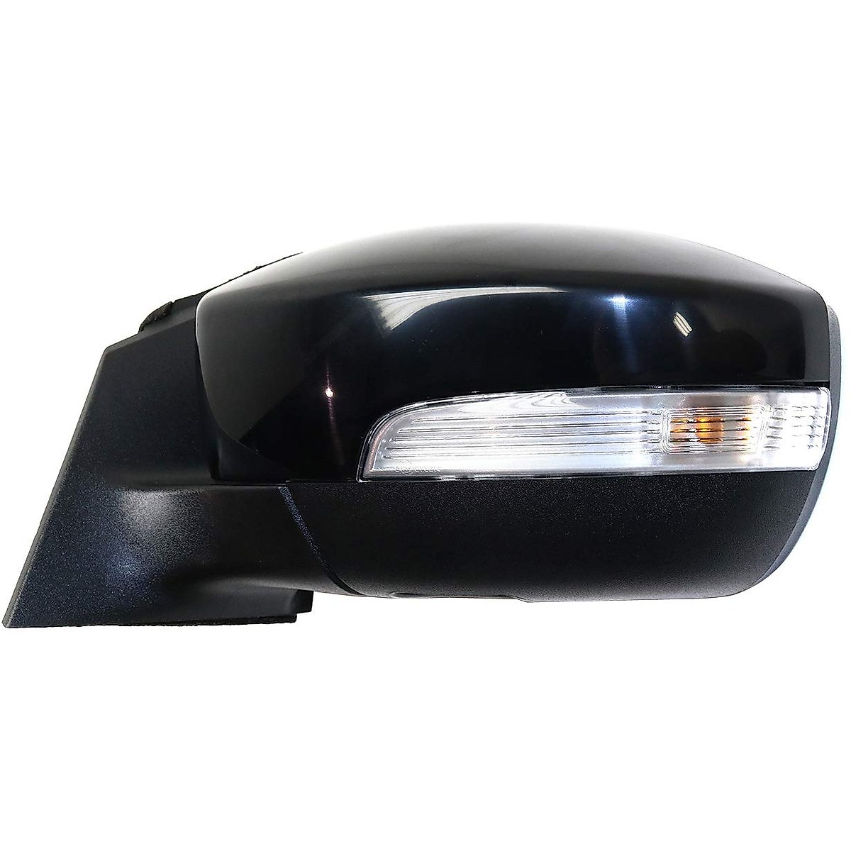 Kool Vue Driver Side Power Heated Mirror for Ford Focus 2012-2014 With Signal Light, Spotter Glass & Puddle Lamp Paintable