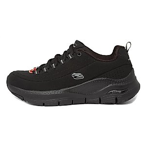 Skechers Women's Arch FIT Metro Skyline Sneaker, Black, 7