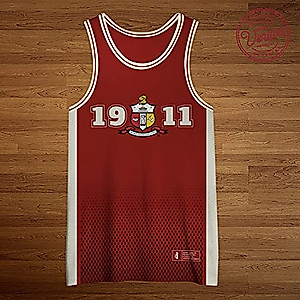 BBGreek Kappa Alpha Psi Fraternity Paraphernalia - Nupe - Athletic Basketball Jersey - Official Vendor - Lightweight - Big K X-Large