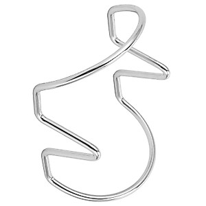 Cyrank Taco Holder Stand, Stainless Steel Taco Holders for the Individual Serving Taco Shell Holder Stand Taco Tray Plates(M)