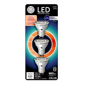 Ge Lighting 93095535 Mr16 Recessed Led Flood Light Bulb, 5.3 Watts