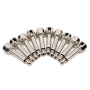 Evidence Audio 10 SIS Plugs (Screw in Solderless) - (by E.A.R.S. PRO Audio)