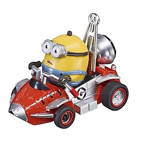 Carrera 64168 Minions Character - Otto 1:43 Scale Analog Slot Car Racing Vehicle GO Slot Car Toy Race Track Sets