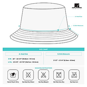 The Hat Depot 300N Unisex 100% Cotton Packable Summer Travel Bucket Hat (S/M, Woodland Camouflage)