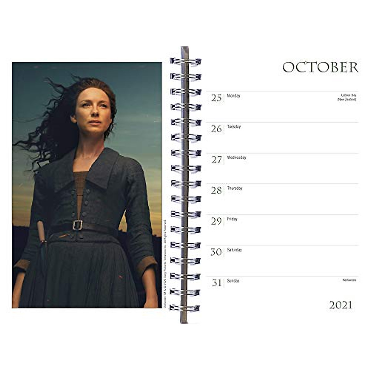 Sellers Publishing 2021 Outlander 16-Month Weekly Planner: September 2020 - December 2021