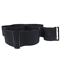 Gelante Lady Invisible Belt - Web Canvas Elastic Adjustable Skinny No Show Belt-2051-BLack (14+)
