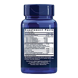 Life Extension Once-Daily Health Booster - Vitamins & Nutrients Supplement for Whole-Body Health - Vitamin K Complex, Vitamin E, Saffron, Lutein and More - Non-GMO, Gluten-Free - 60 Softgels