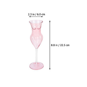 BESTOYARD 2pcs red wine glasses glass home wine wine goblet cocktail water goblets toasting glass wine red wine wine cups High borosilicate glass water