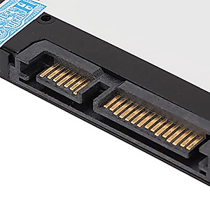 Naroote Laptop SSD Low Consumption 2.5 Inch Drive Black DC 5V 0.95A Quick Start for Office Desktop PC