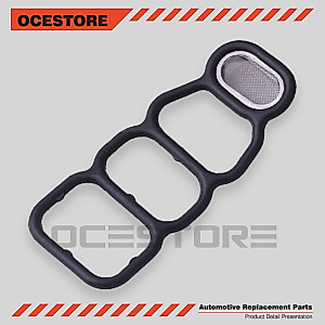 OCESTORE VTEC Solenoid Spool Valve Filter 15826-RDV-J01 for Hybrid Odyssey Pi-lot V6 Spool Valve Gasket Seal 15826RDVJ01