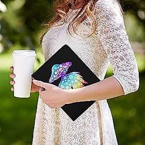 Magic Mushrooms Psychedelic Protective Case Compatible with IPAD 2020 AIR 4 （10.9in） Stand Case Auto Sleep/Wake Cover