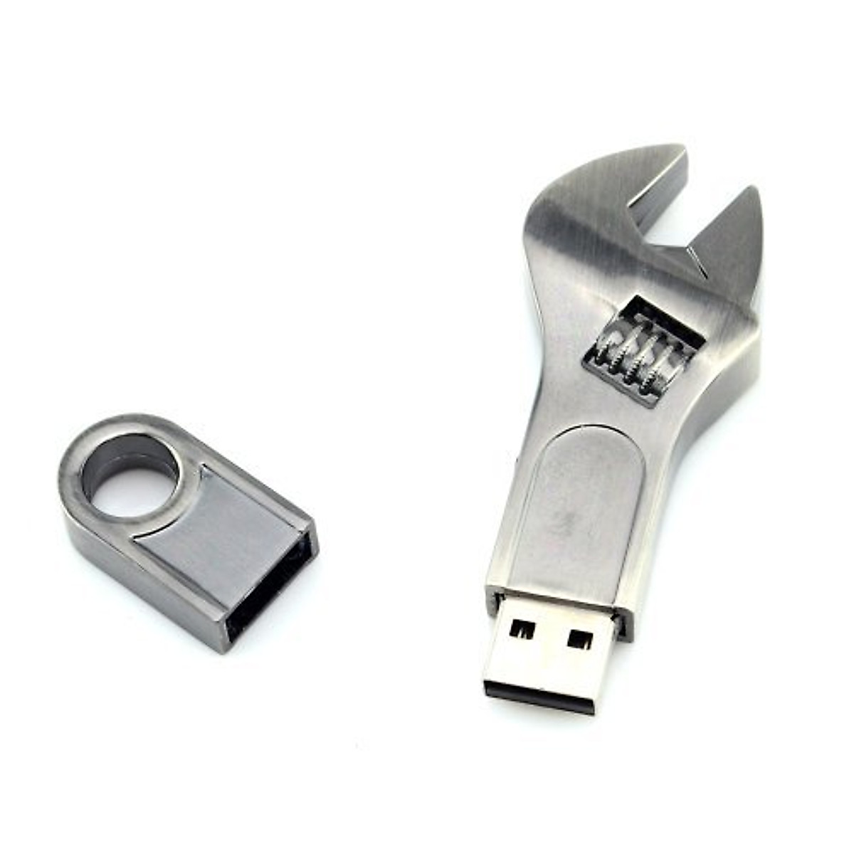 Aretop Flash Drive Fun 64GB, Cool USB2.0 Cute Cartoon Miniature Spanner Shape USB Memory Stick Cute Pendrive 64GB Thumb Drive USB Jump Drive Business Gift Halloween Present