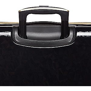 AMERICAN TOURISTER Belle Voyage Hardside Luggage with Spinner Wheels, Black, Carry-On 21-Inch