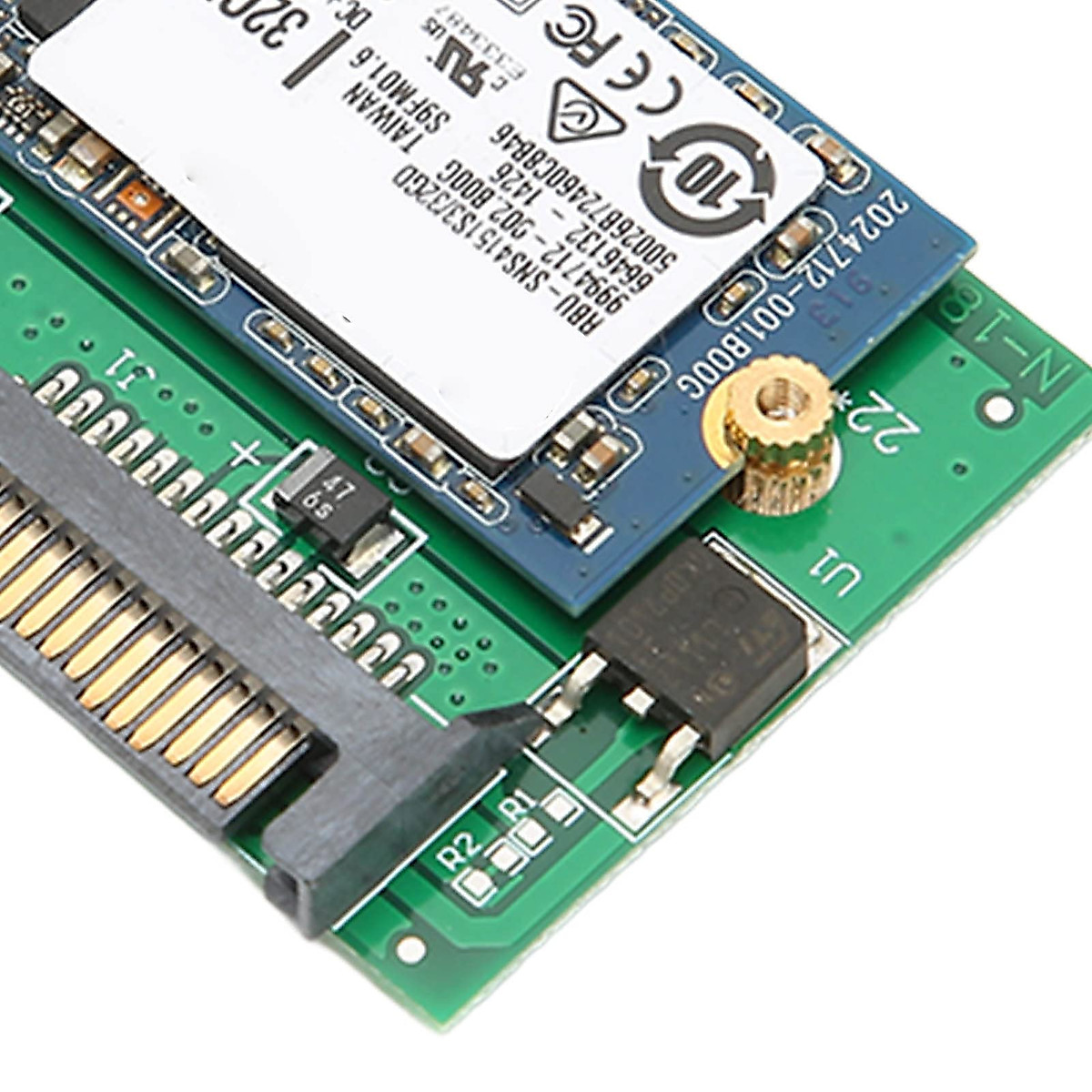 Adapter M.2 SSD, Large Capacity M.2 SSD Portable Compact 2 in 1 Plug and Play for Office for Home (32GB)