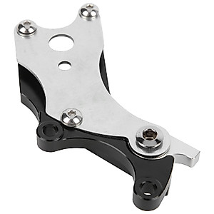 VGEBY Bike Disc Brake Adapter, Aluminum Alloy Brake Fixed Seat Adapter Converter CNC Integrated Molding Disc Brake Conversion Disc Brake Adapter Disc Brake Conversion