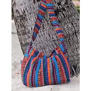 Casual Ladies Women Large Durable Fabric Cross Body Hobo Shoulder Messenger Bag Travel Purse Wallet Handbag Tote Bag